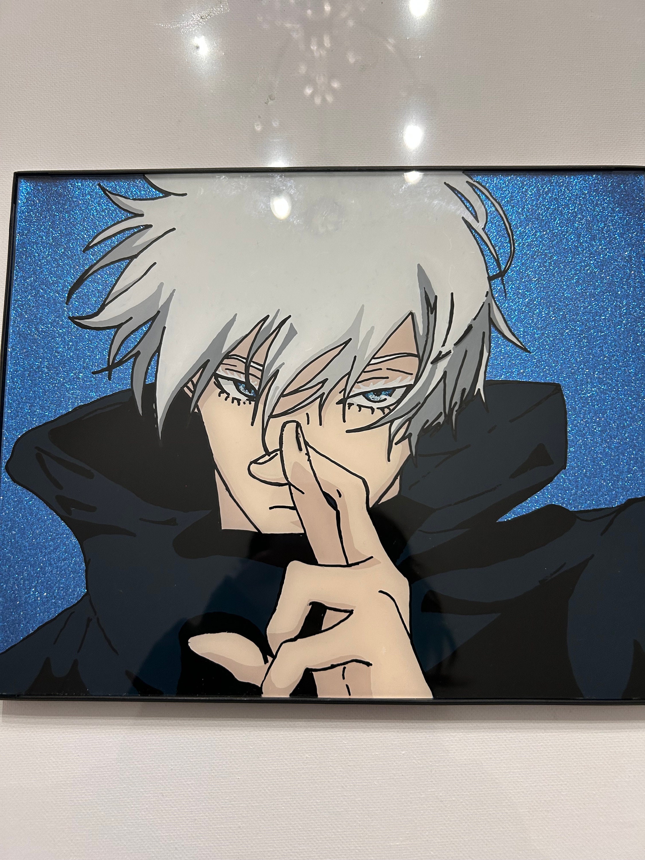 Gojo Glass Painting - Etsy