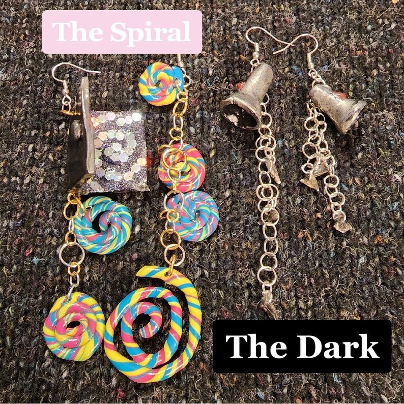 TMA Fear Inspired Earrings - Etsy