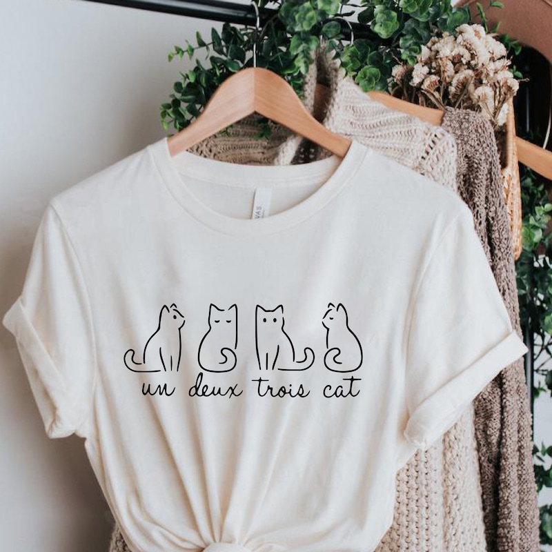 Cute Cat Shirt - Etsy