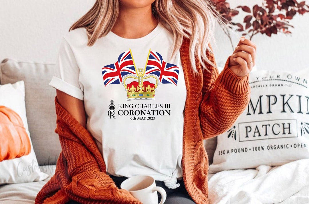 King Charles Coronation T-shirt, British Monarchy Tshirt, Coronation ...