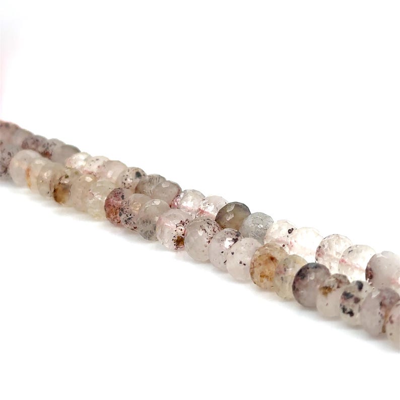 Pink Rutilated Quartz Gemstone Strand (3 to 3.5mm) - Etsy