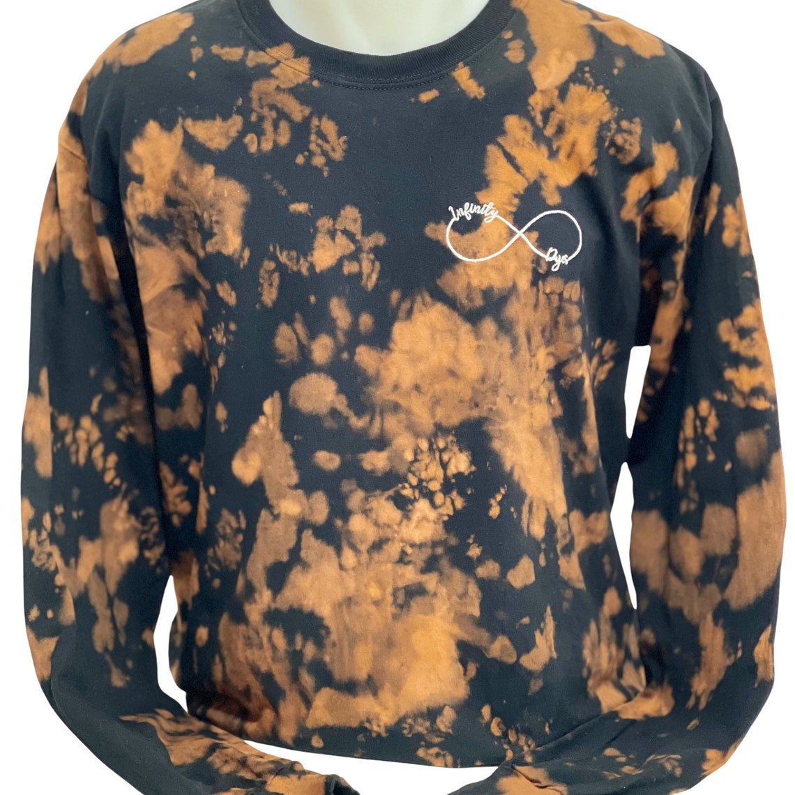 Infinity Dyes Custom Handmade Reverse Tie Dye Splotchy Shirt Etsy