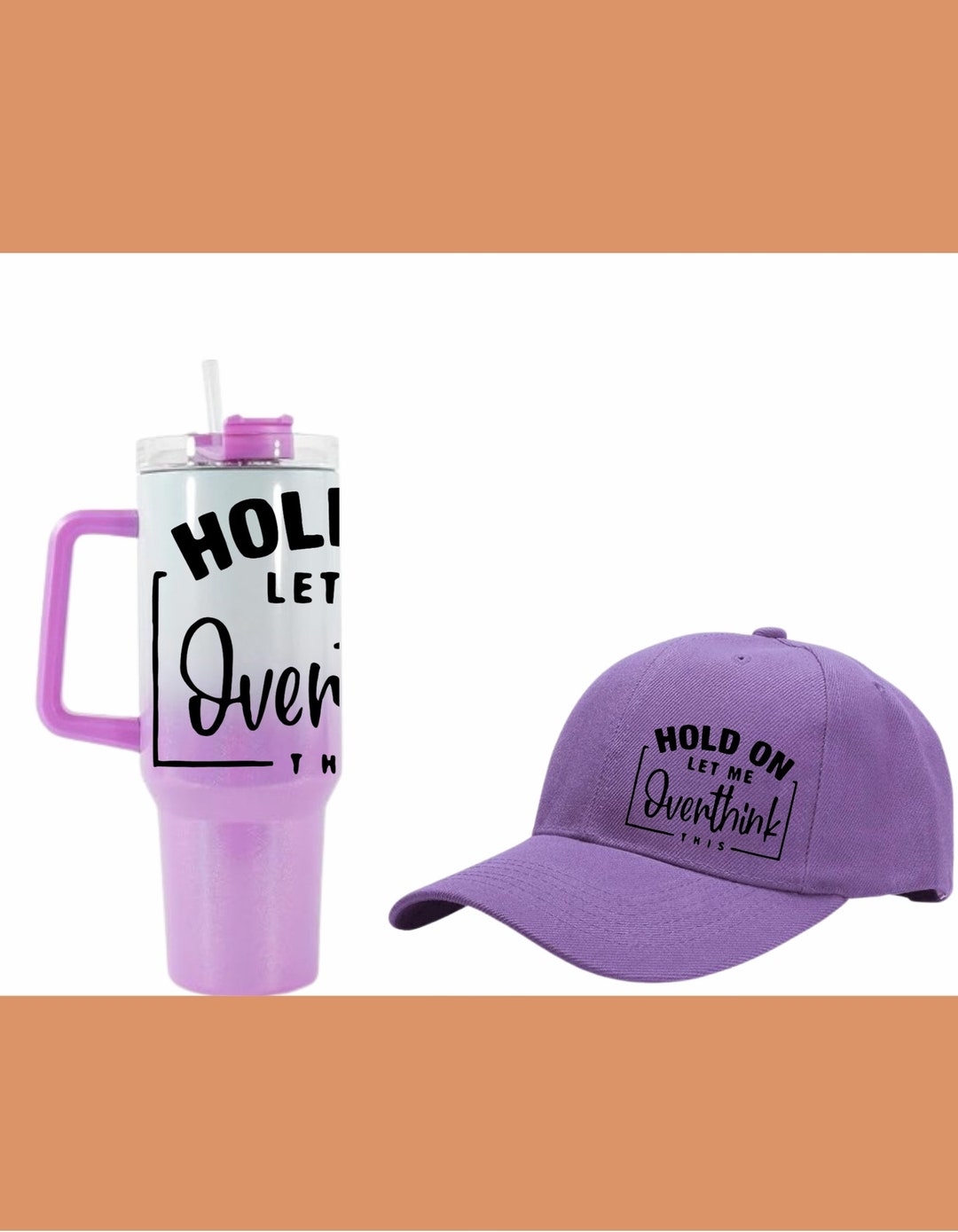 Overthinker Tumbler and Hat Bundle Mothers Day, Birthday, Special Gift ...