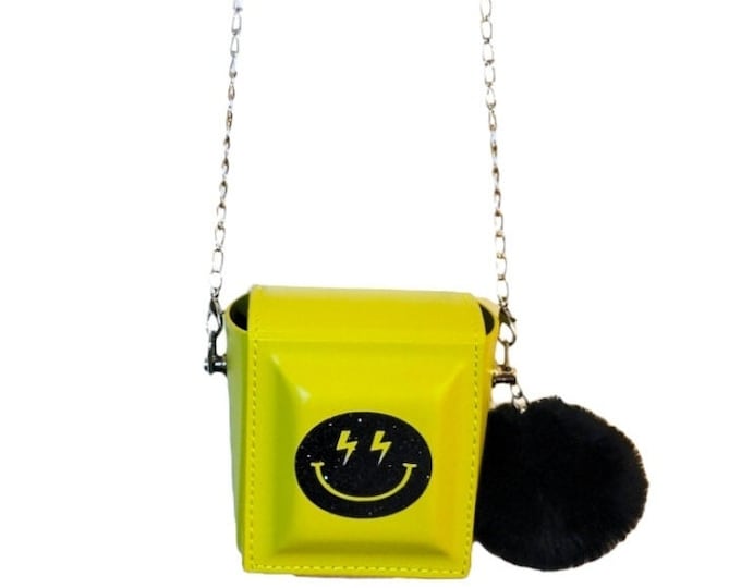 Funny Crossbody Bag, Smiley Face Purse, Personalized Purse, Mini ...