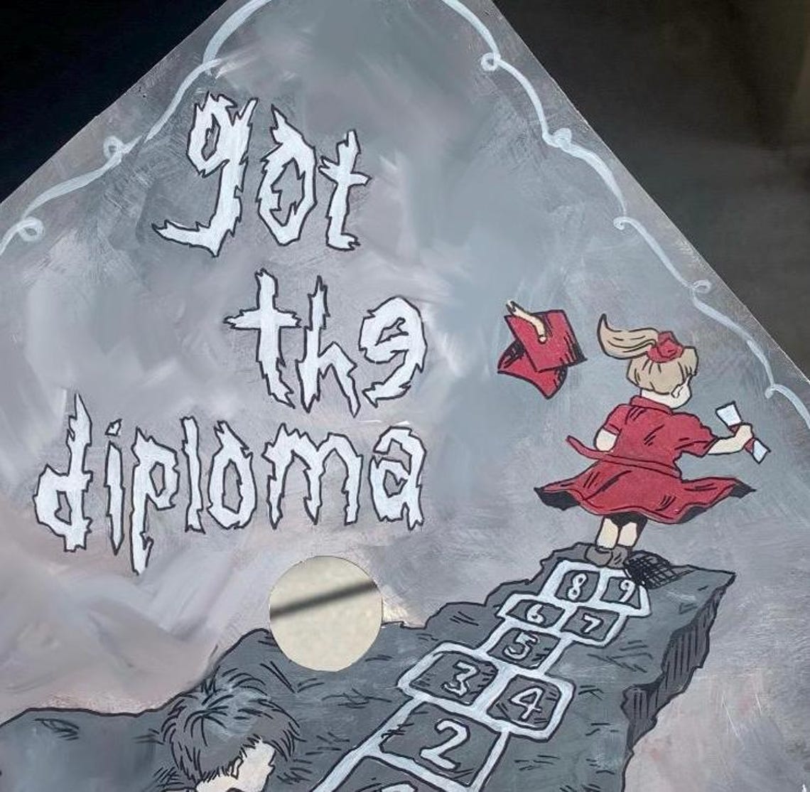 Korn Grad Cap Topper - Etsy