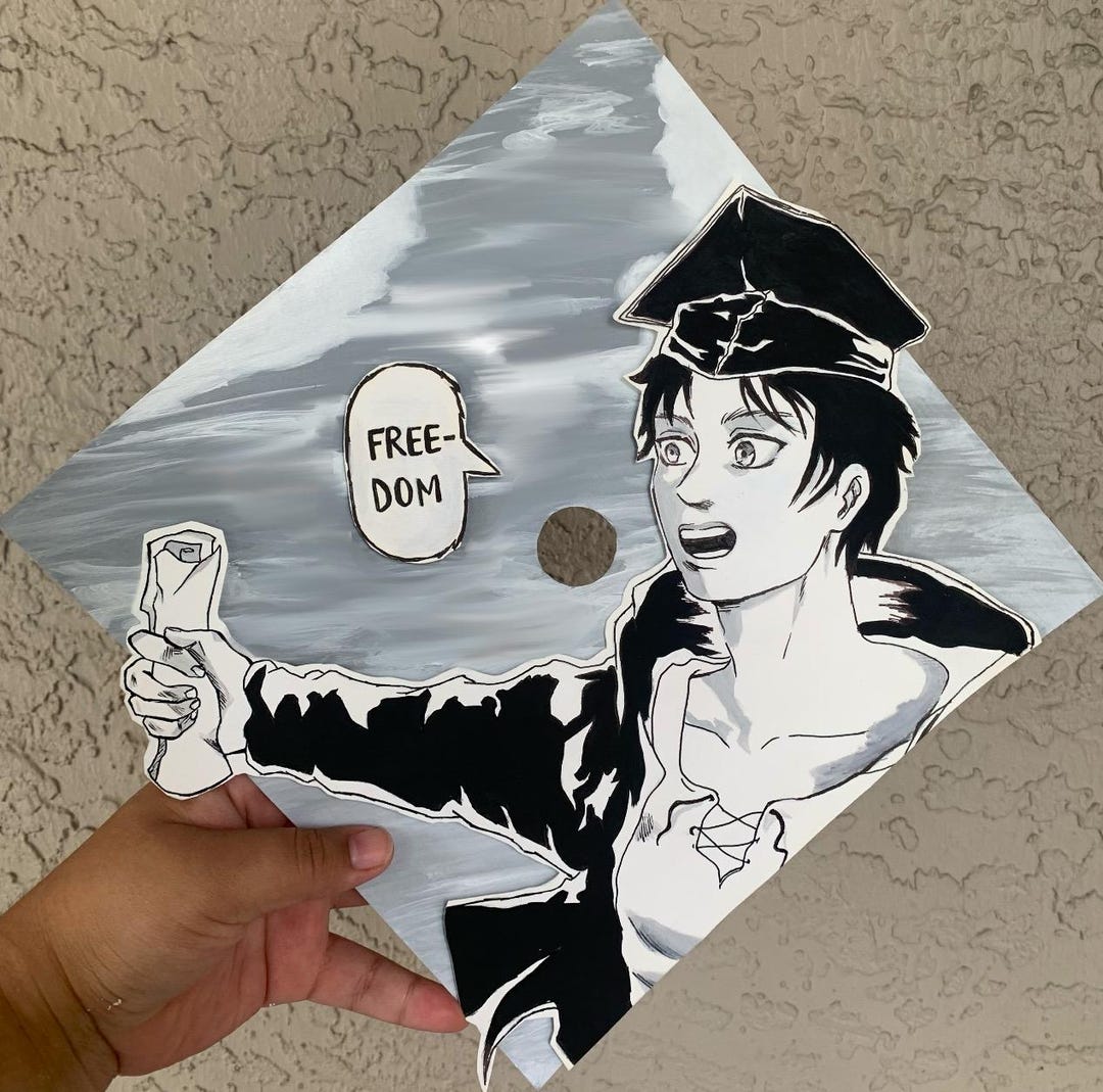 Aot Eren Grad Topper - Etsy
