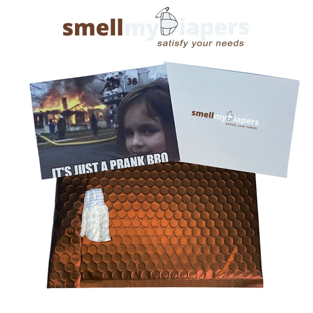 The Original Used Diapers Prank Envelope Prank Underwear Dirty Gag Gift ...