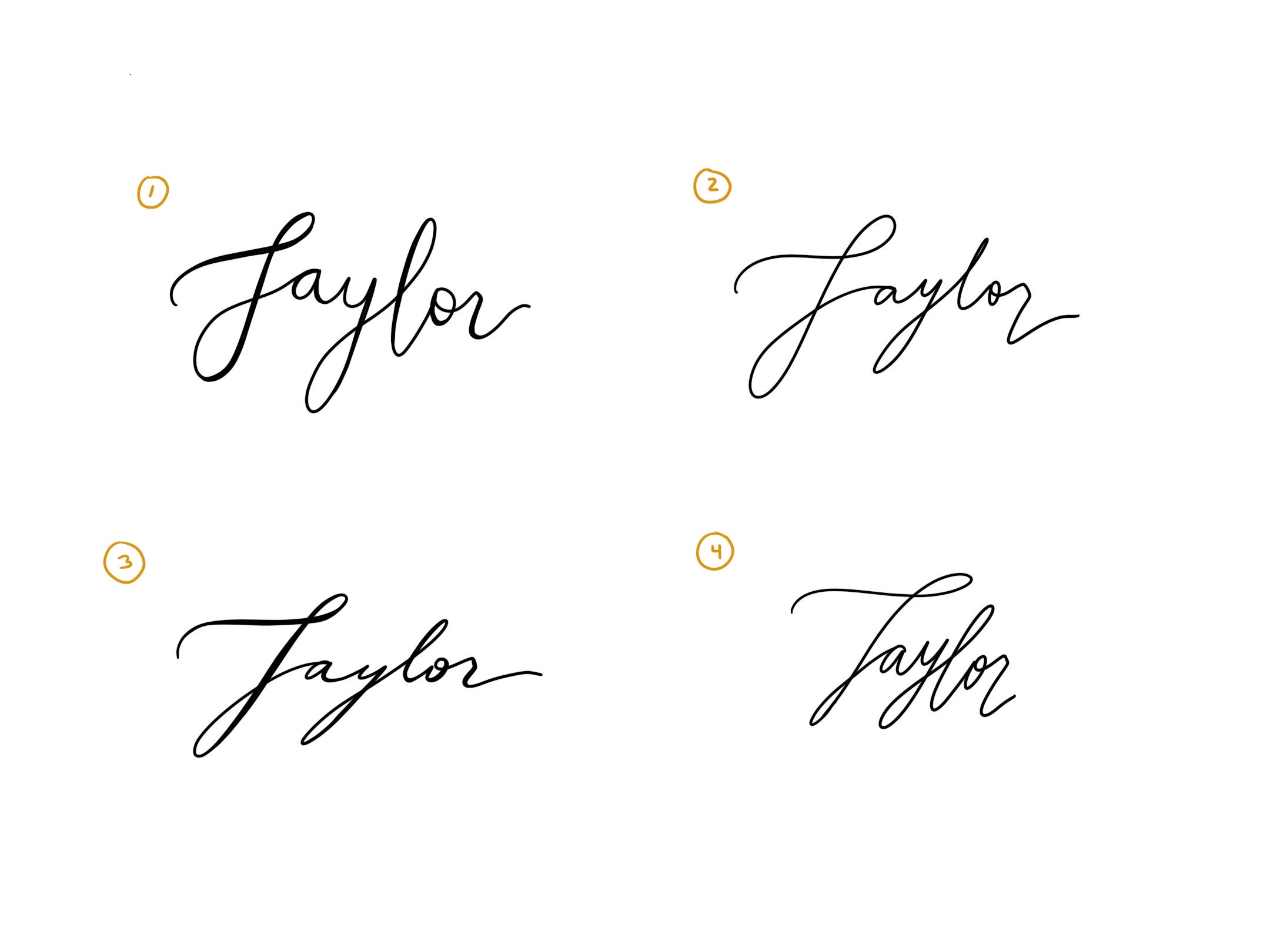 Custom Calligraphy Script Tattoo Design Tattoo Lettering, Handwritten ...