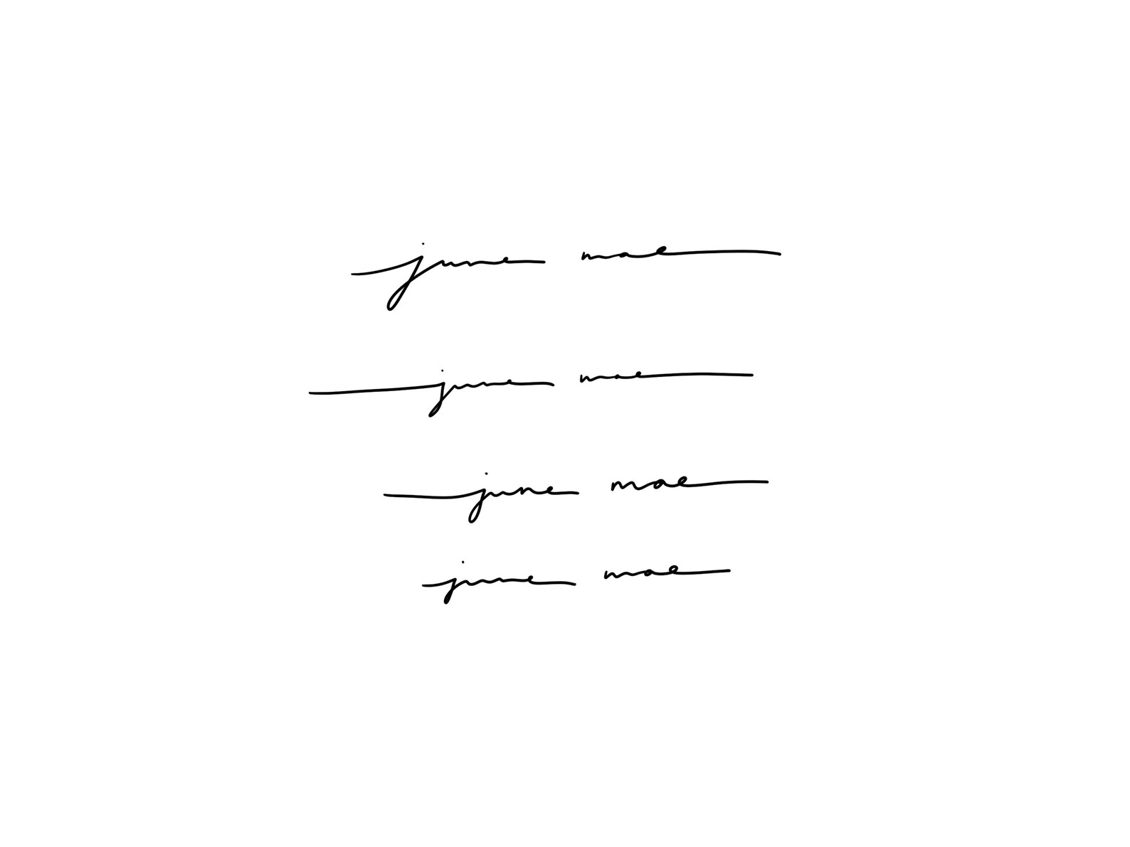 Custom Tattoo Design Delicate Feminine Lettering, Hand Lettered Tattoo ...