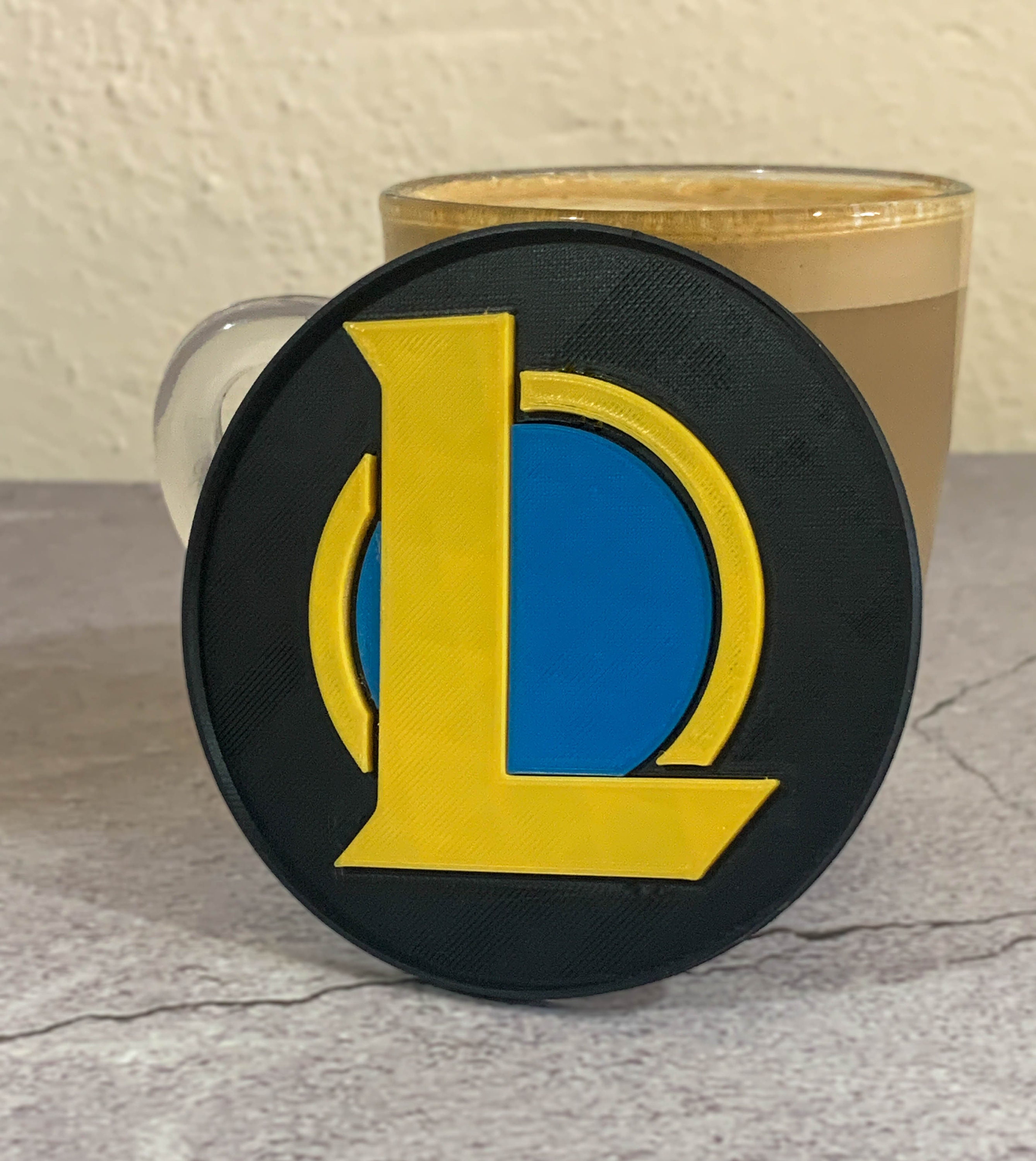 League of Legends Lol Logo Coaster | Etsy