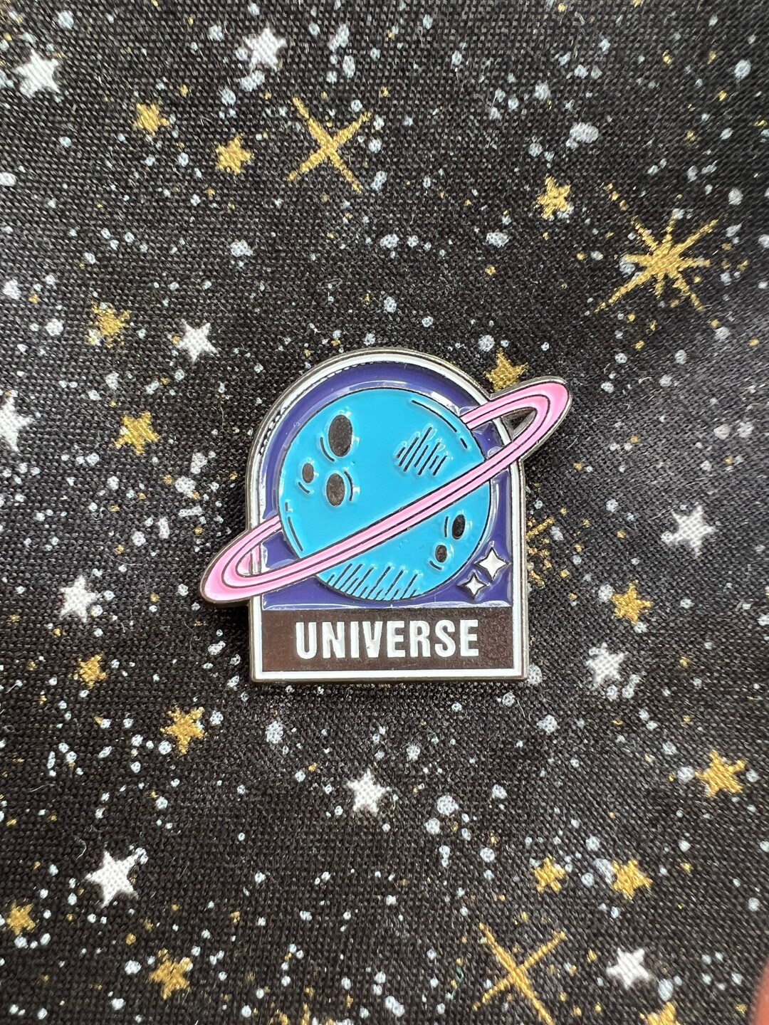 Universe Space Enamel Pin - Etsy