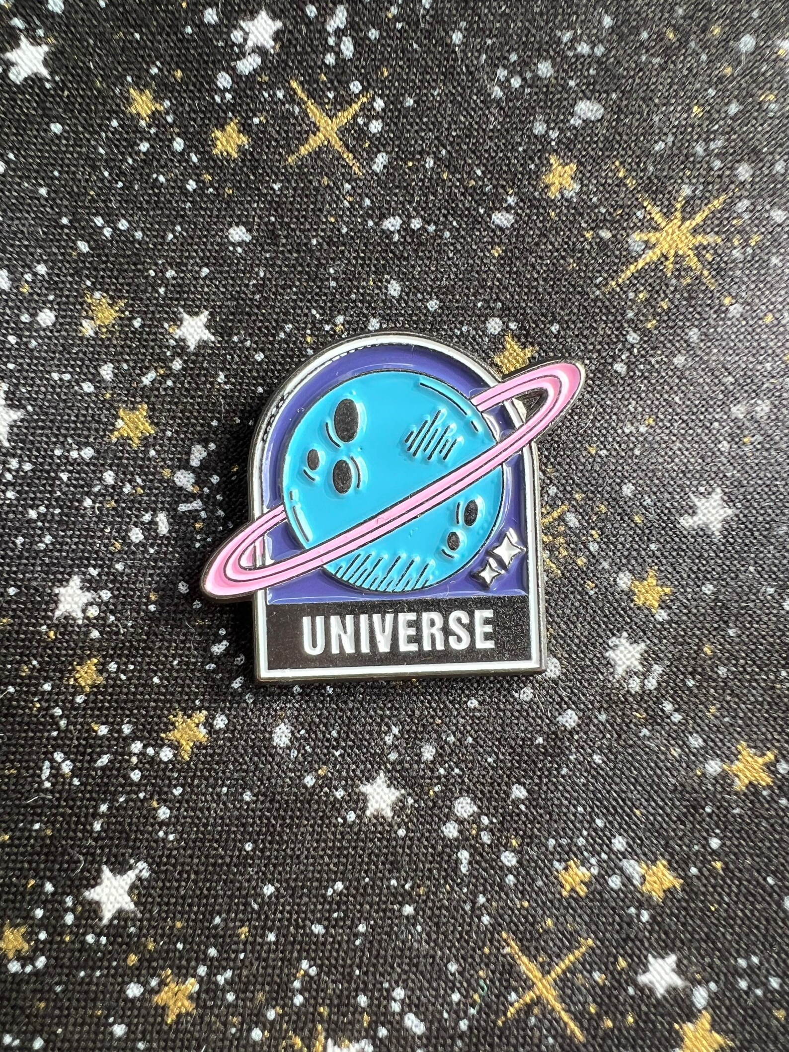 Universe Space Enamel Pin - Etsy