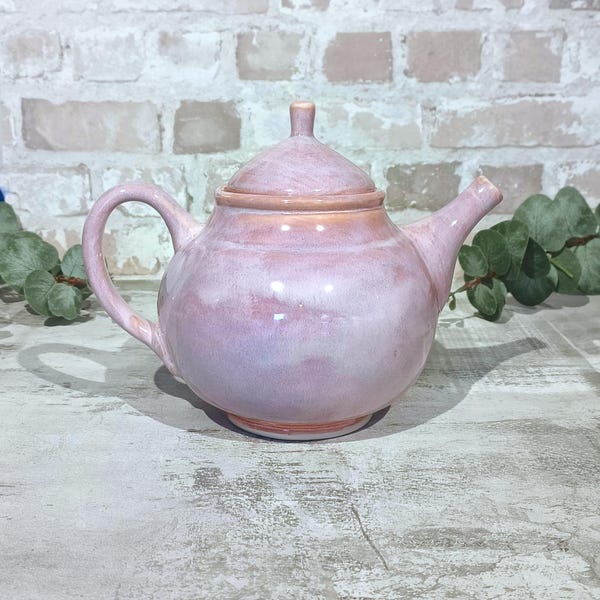Pink Teapot - Etsy