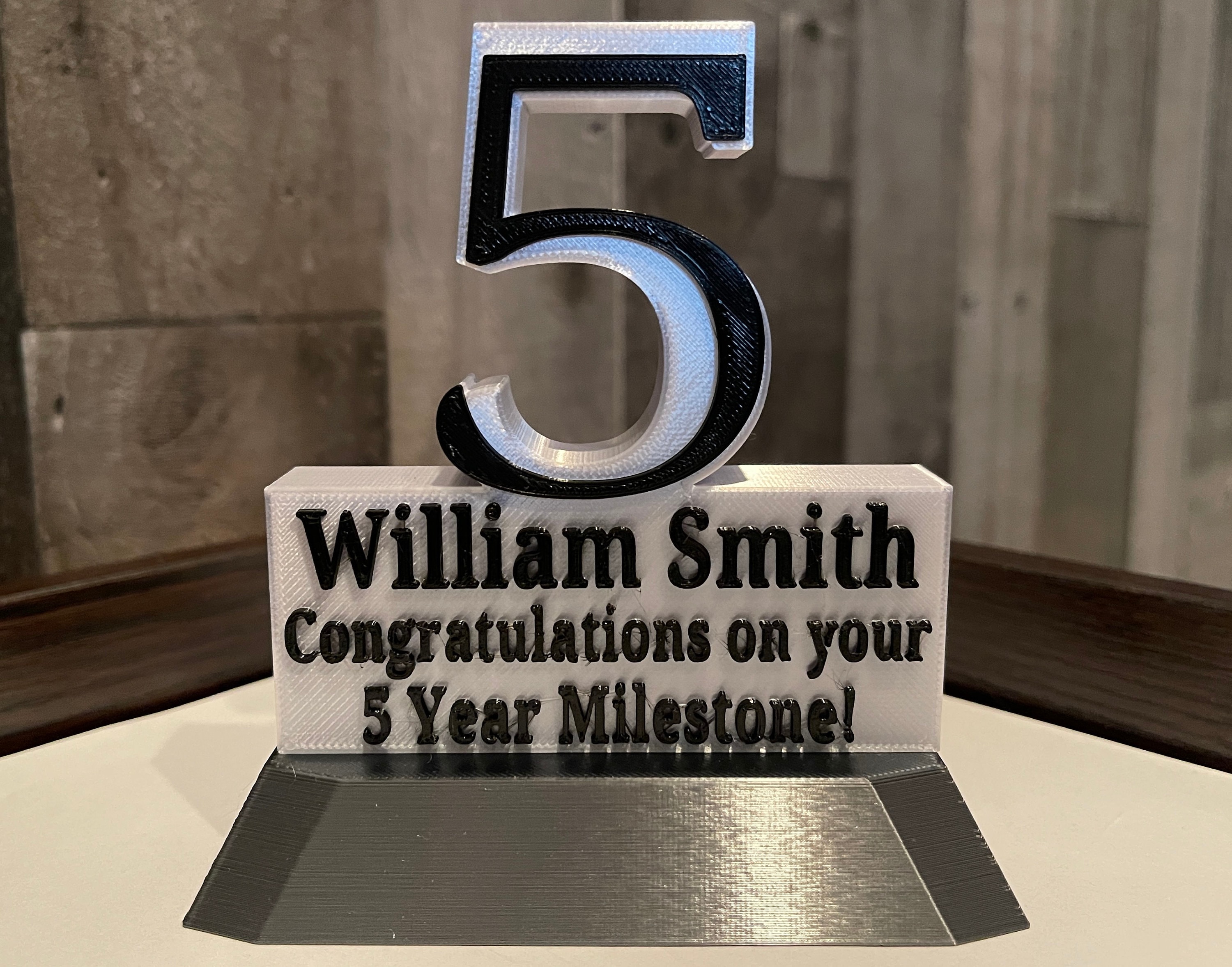 Congratulations On 5 Years Of Service