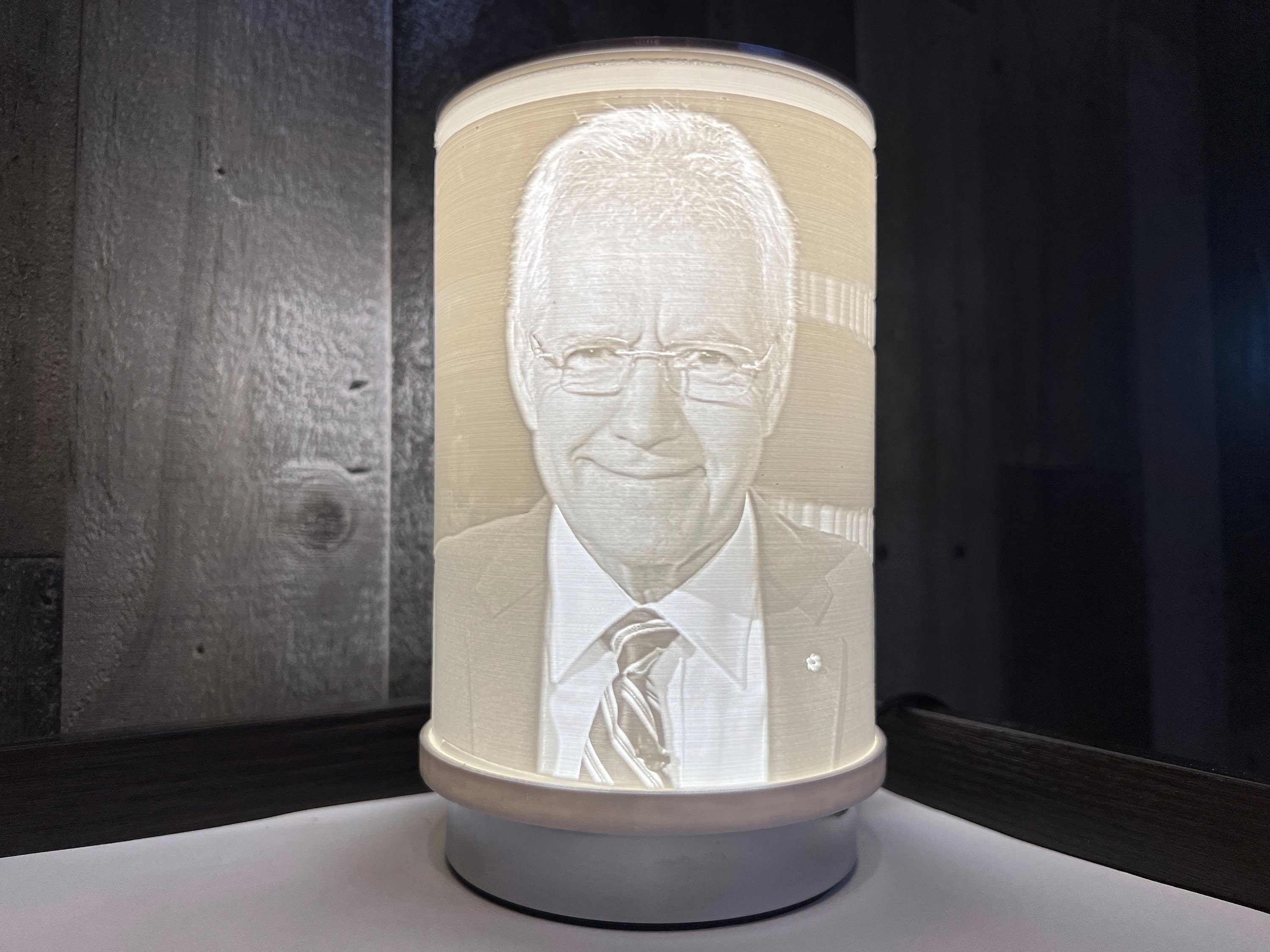 Personalized Memorial Lamp, Photo Memorial Gift, Remembrance Light - Etsy