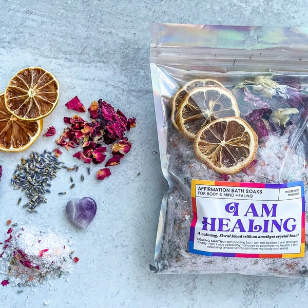 Botanical Bath Salts - Etsy