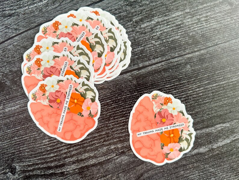 Trauma Sticker Strength Sticker Recovery Sticker Therapy - Etsy