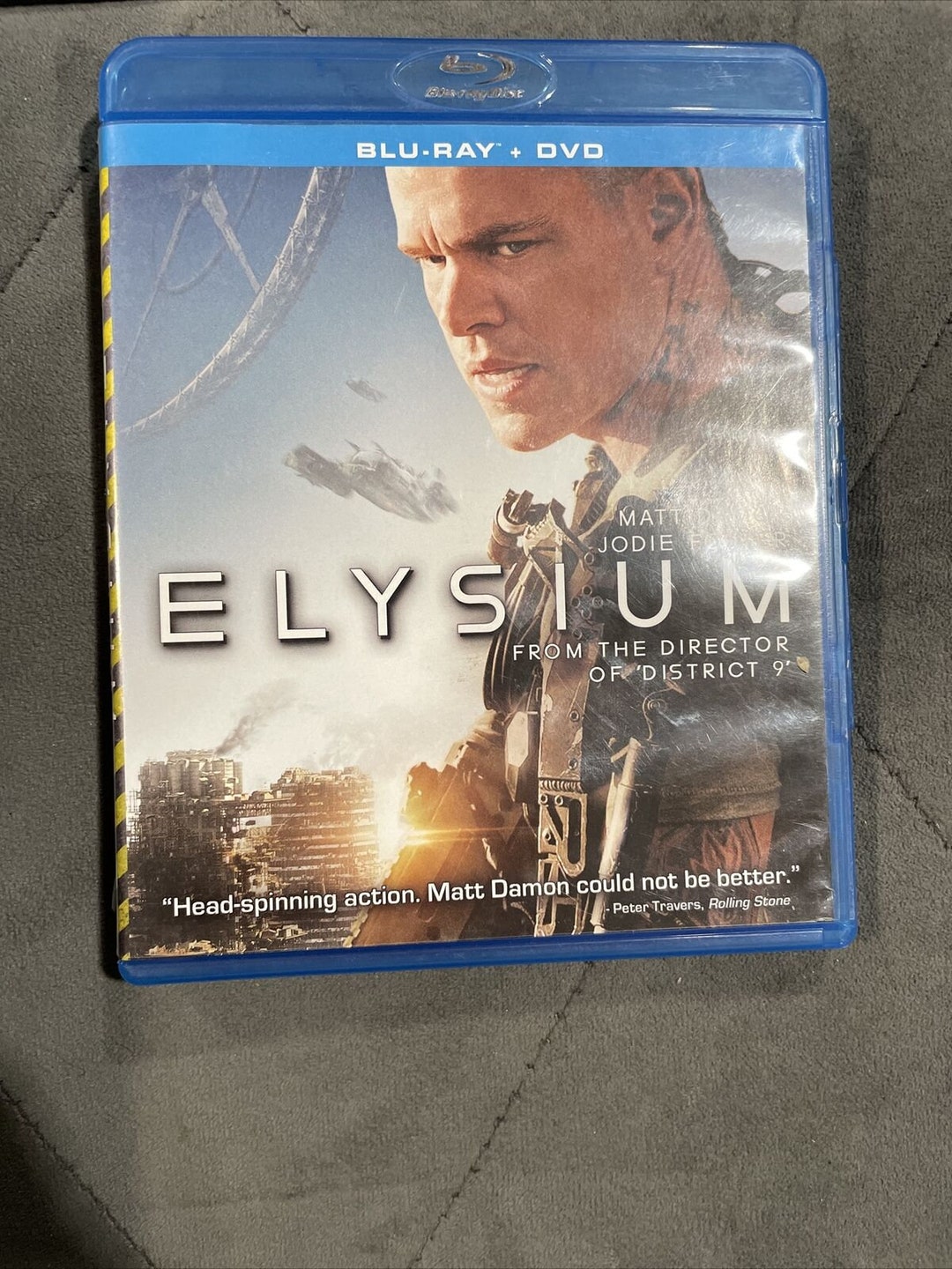 Elysium Blu Ray Cover