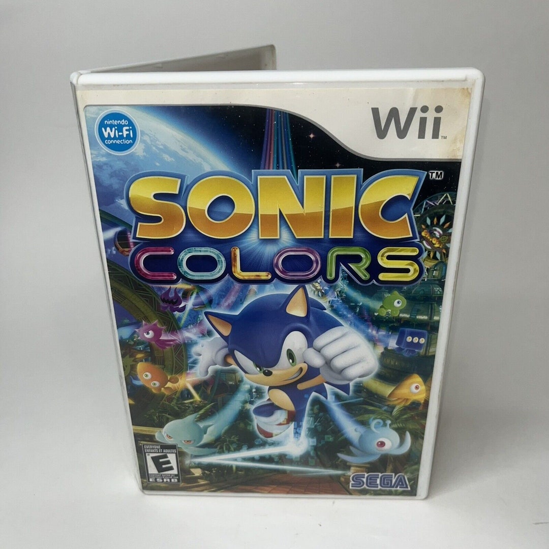 Sonic Colors Nintendo Wii Complete - Etsy