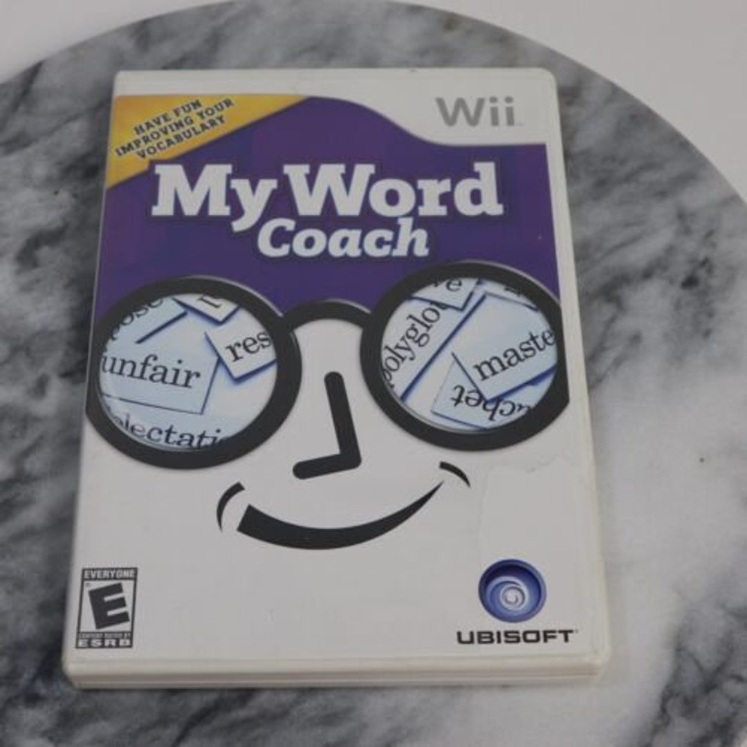 My Word Coach Nintendo Wii No Manual - Etsy