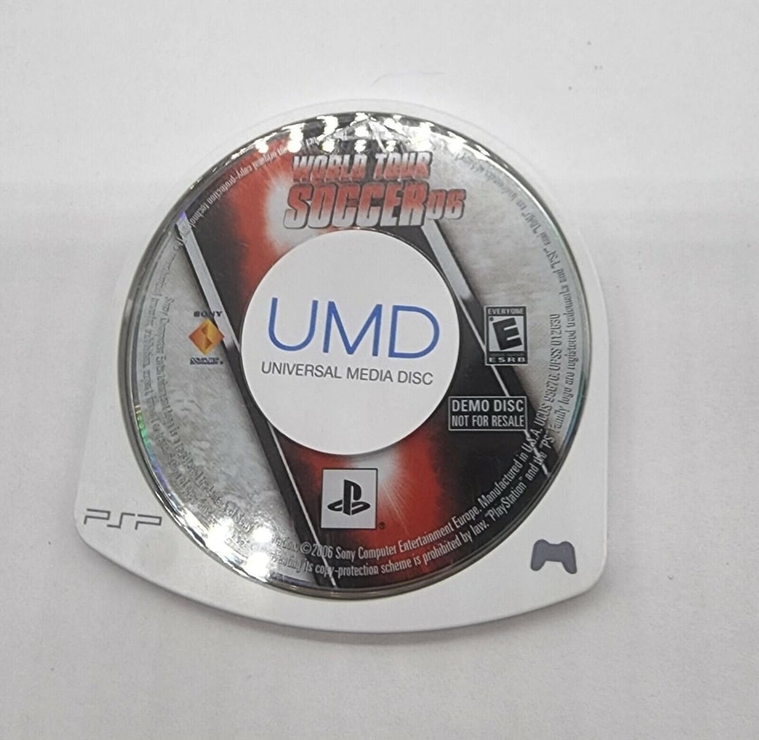 World Tour Soccer 06 Sony Playstation Portable PSP Disc Only - Etsy