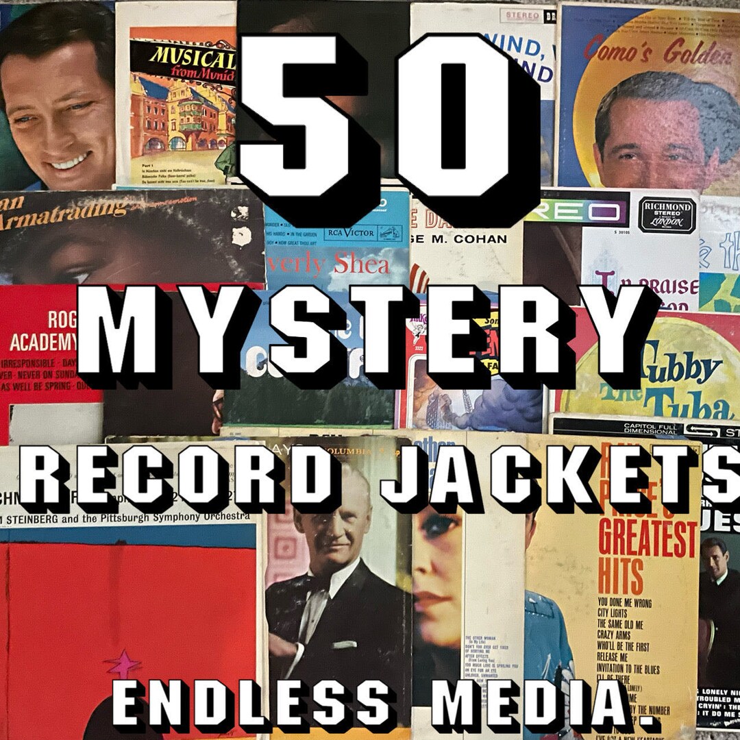 50 Random Mystery 12 Vinyl Record Jacket / Cover Album EP LP for Arts ...