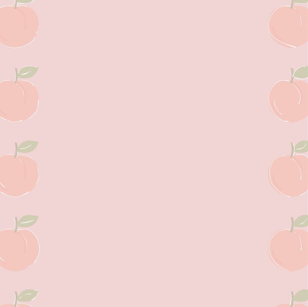Peach Open Journal Template - Etsy