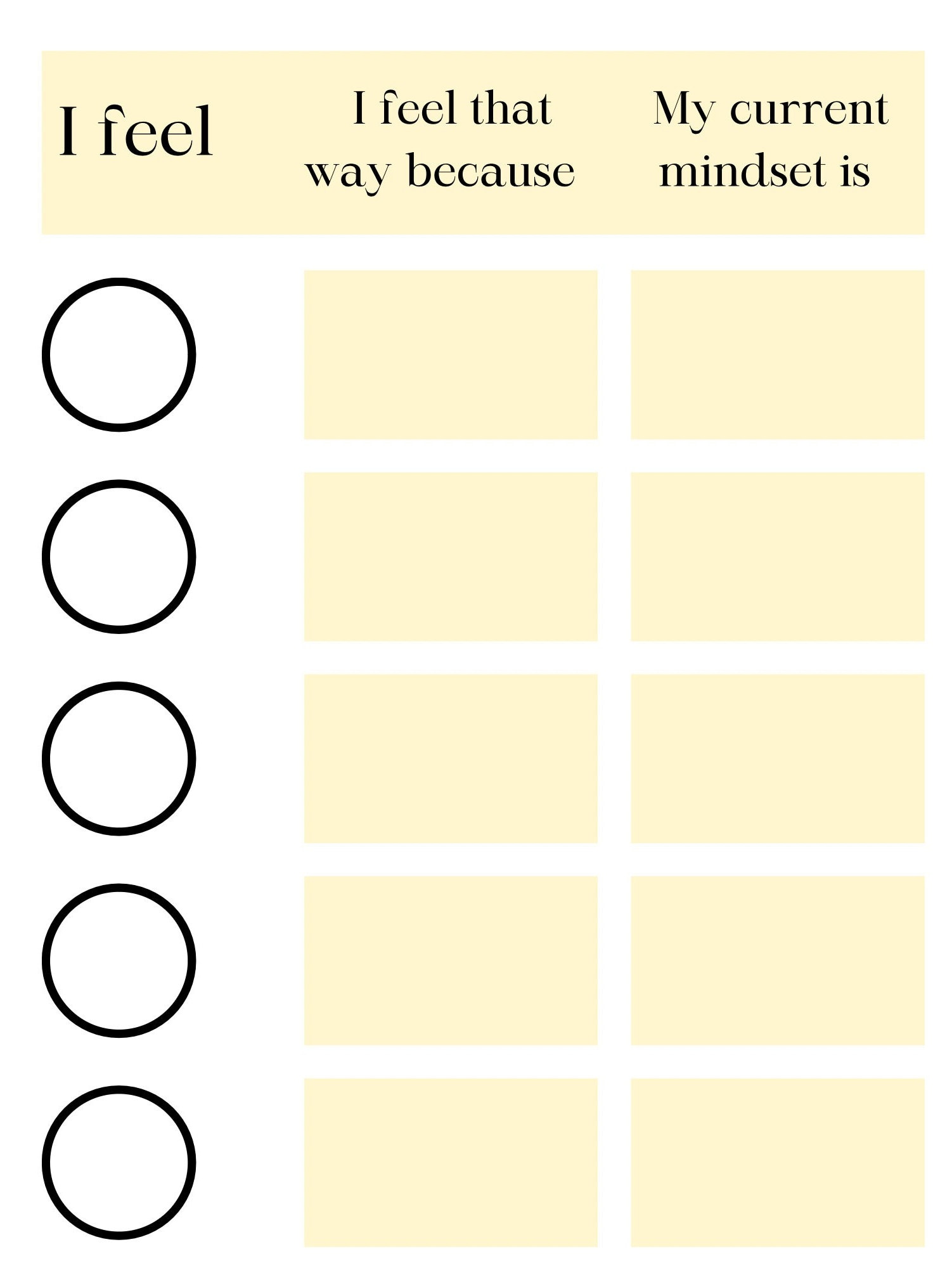 Feelings Chart: Draw, Write, and Express Your Feelings - Etsy