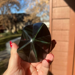 Rainbow Obsidian Puffy Star // Obsidian Star // Mexican - Etsy
