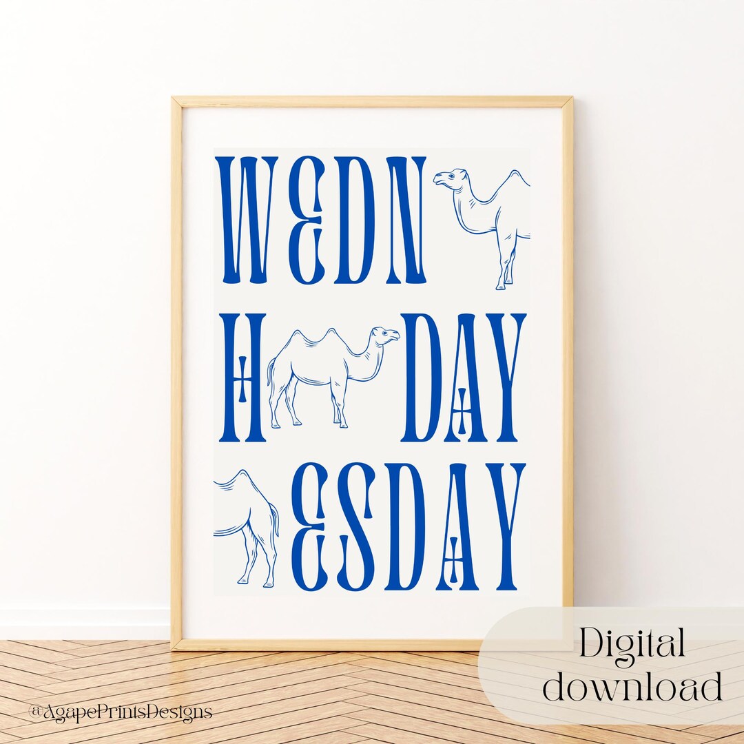 Hump Day Print - Etsy