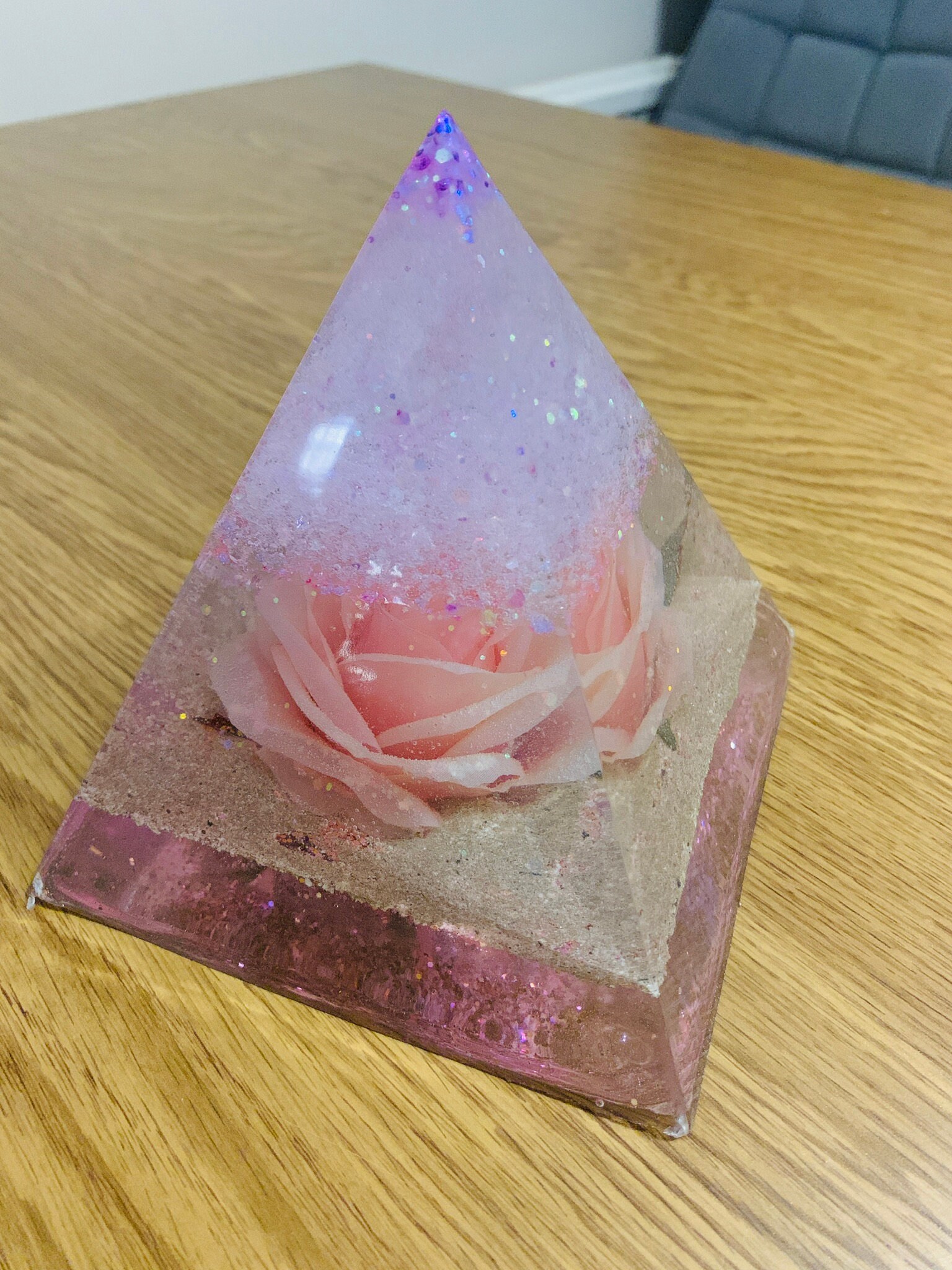 Memorial Pyramid With Ashes - Etsy