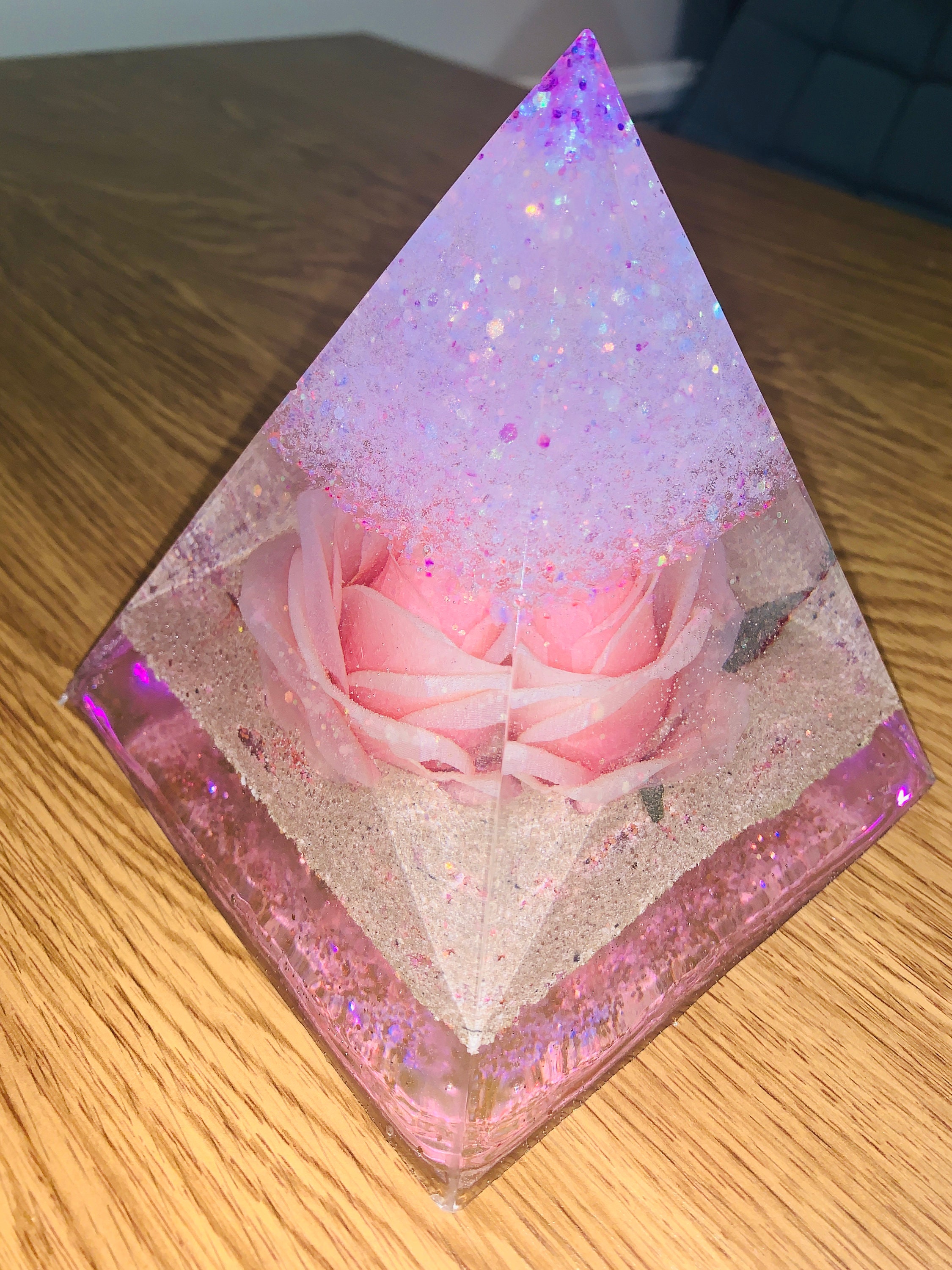 Memorial Pyramid With Ashes - Etsy