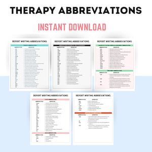 Therapeutic Intervention Words & Phrases for Clinical Report Writing ...