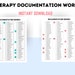 Therapeutic Intervention Words & Phrases for Clinical Report Writing ...