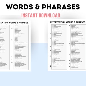 Therapeutic Interventions, Therapy Intervention List, Clinical Therapy ...