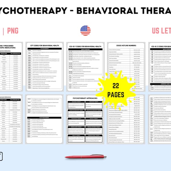 Therapy Cheat Sheet Intake - Etsy