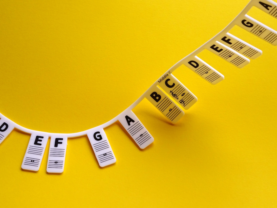 The Piano Rake piano Guide Learn Notes Instantly - Etsy