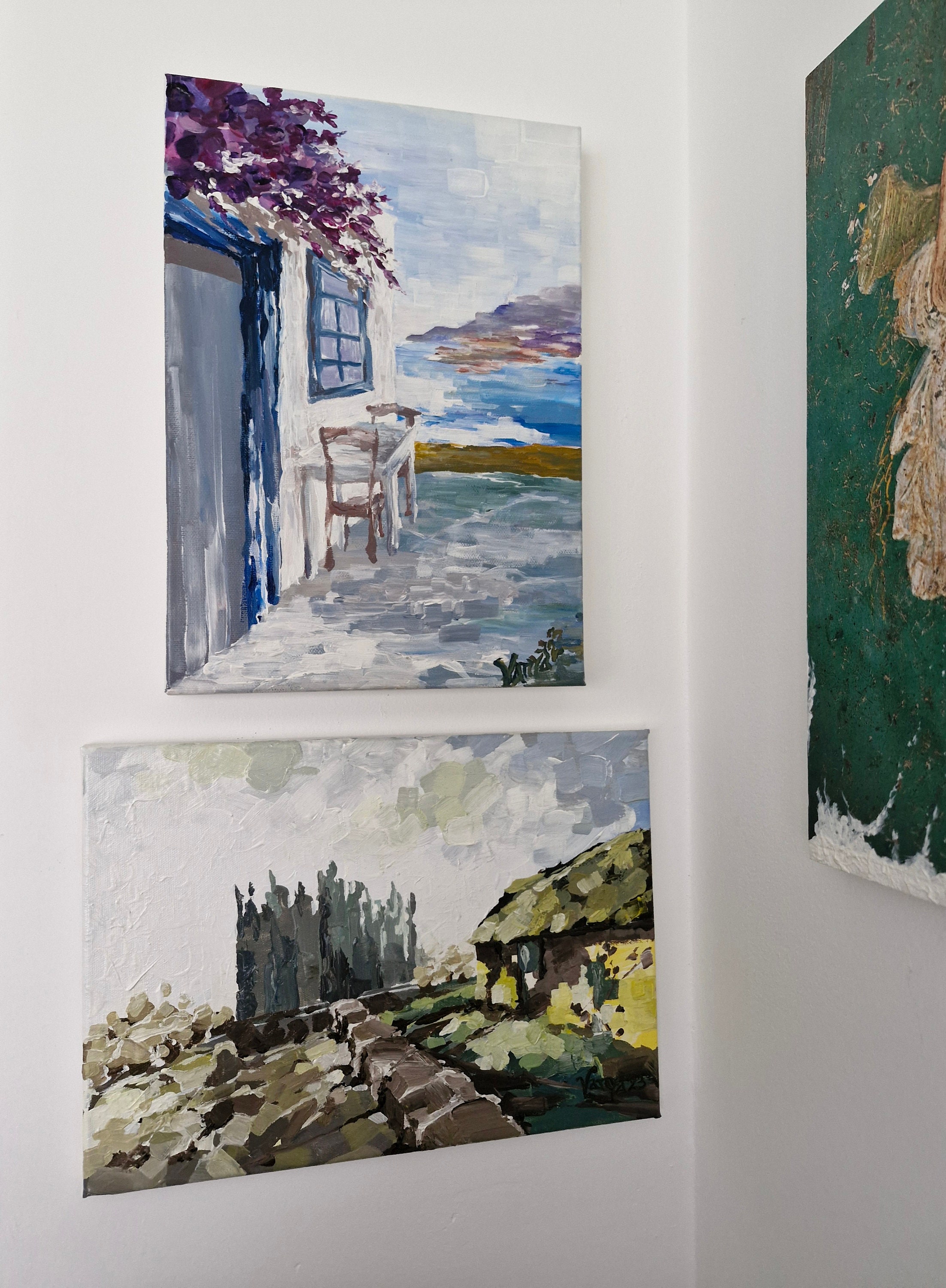 Original Irish Canvas | Castle Painting | Clare Ireland | Irish Art ...