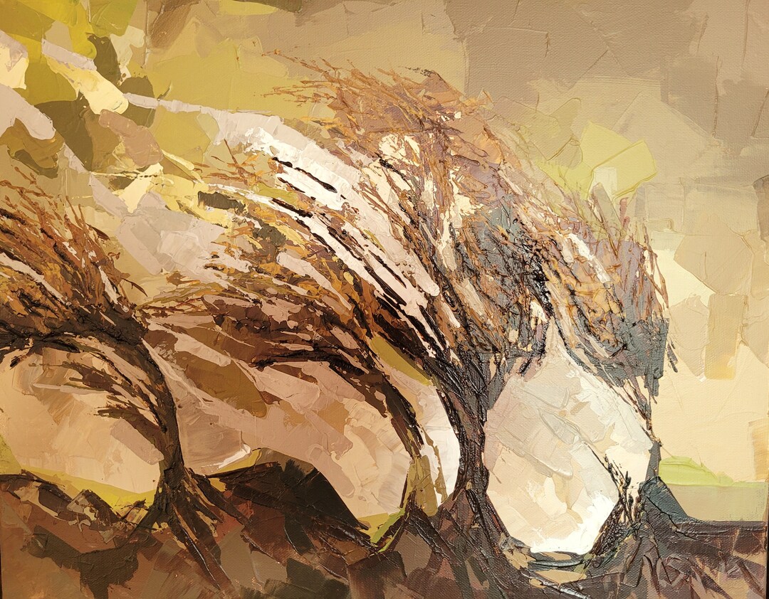 Original Irish Painting | Autumn Art | Irish Landscape | Canvas Art ...
