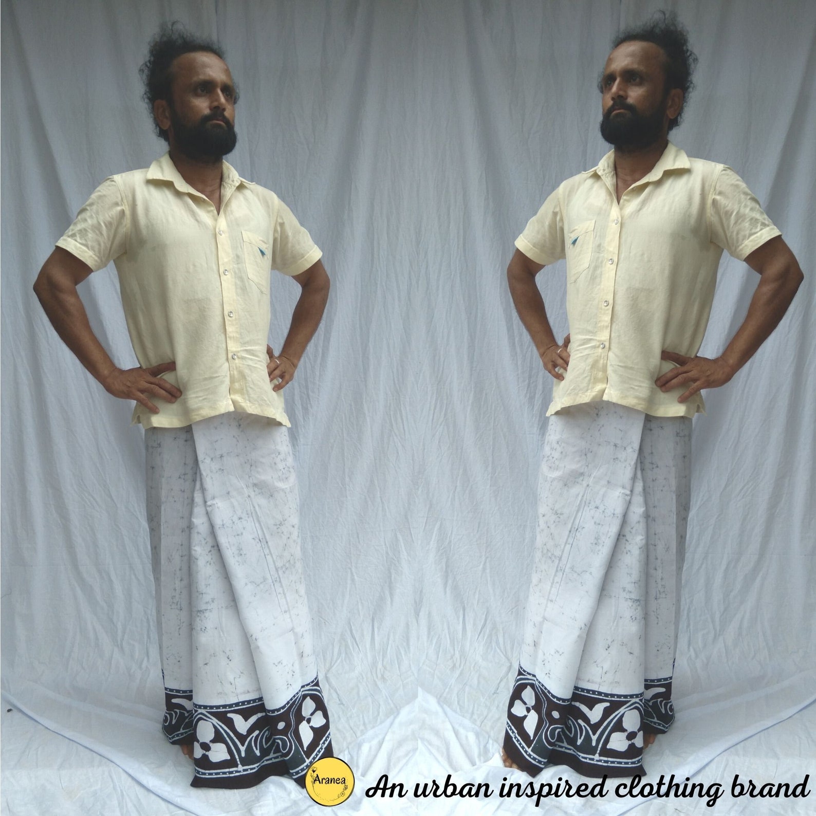 Mens Sarong Wrap, Sri Lankan Batik Sarong, Stylish Beach Longyi, Comfy ...