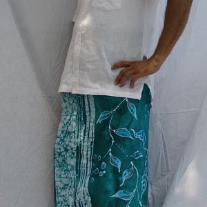 Java Batik Sarong, Sarong Beach Wrap, Batik Lungi Dress, Longyi, Malong ...