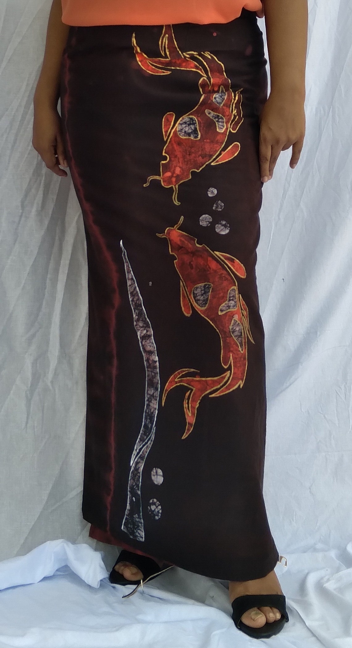 Hand Dyed Batik Sarong Lungi Women Sarong Malong Batik Green Beach ...