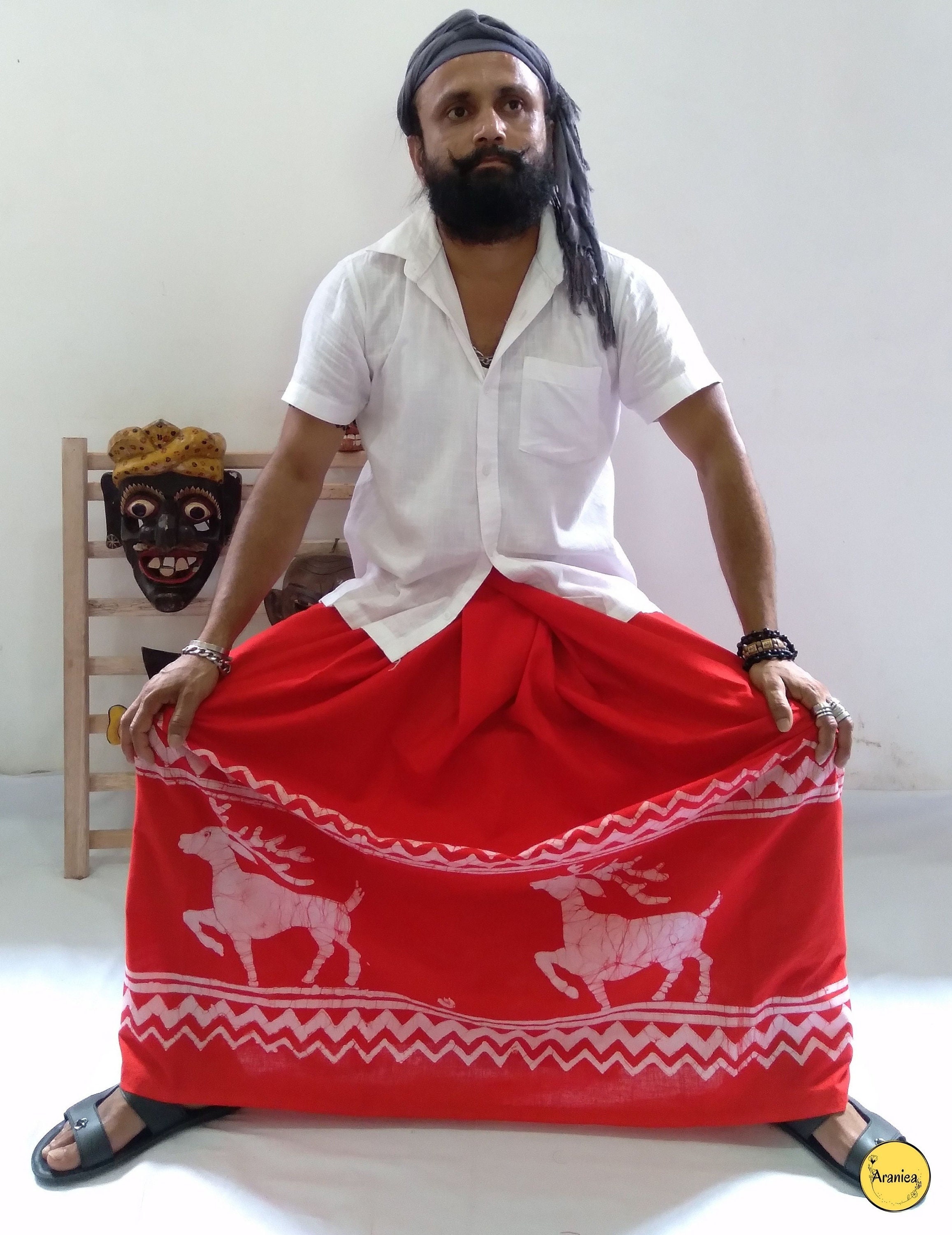 Handmade Sarong Batik Sarong Sarong for Men Pareo - Etsy