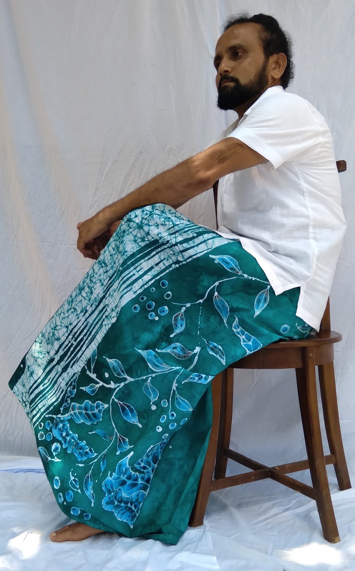 Java Batik Sarong, Sarong Beach Wrap, Batik Lungi Kleid, Longyi, Malong ...