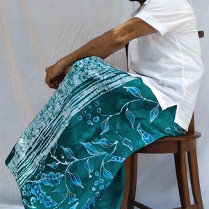 Java Batik Sarong, Sarong Beach Wrap, Batik Lungi Dress, Longyi, Malong ...