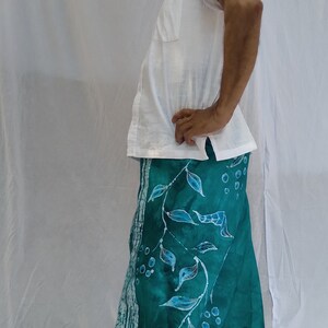 Java Batik Sarong, Sarong Beach Wrap, Batik Lungi Dress, Longyi, Malong ...