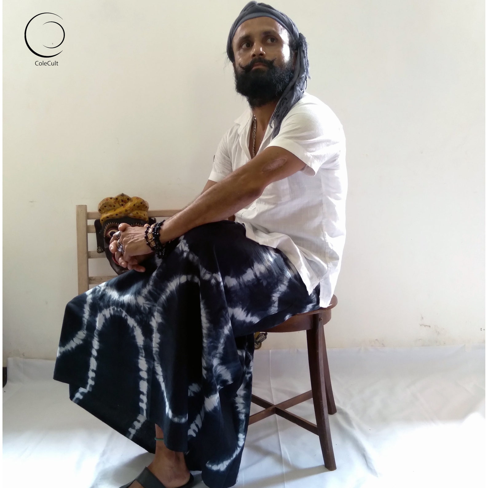 Tie-dye Sarong| Batik Sarong| Sarong Skirt| Handmade Cotton Batik ...