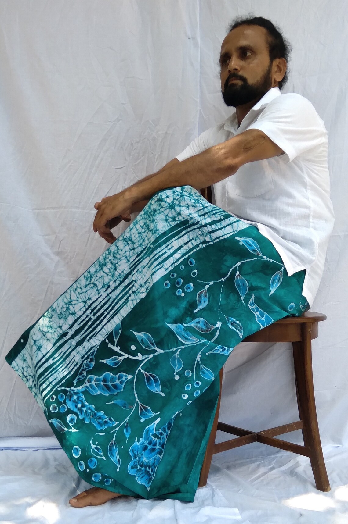 Java Batik Sarong, Sarong Beach Wrap, Batik Lungi Dress, Longyi, Malong, Men Dress, Women Dress ...