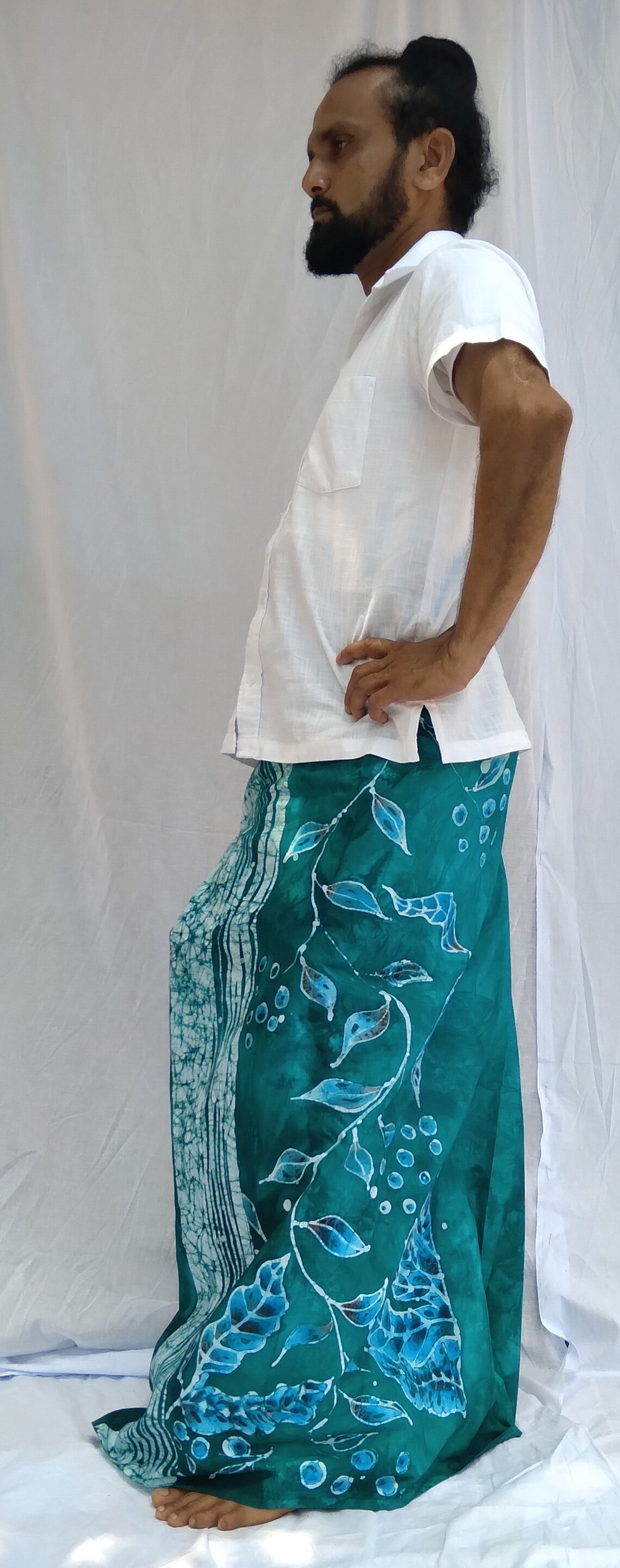 Java Batik Sarong, Sarong Beach Wrap, Batik Lungi Dress, Longyi, Malong ...