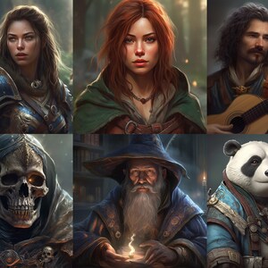 Custom Character Portraits, Digital Art Commission, Custom Made for You ...